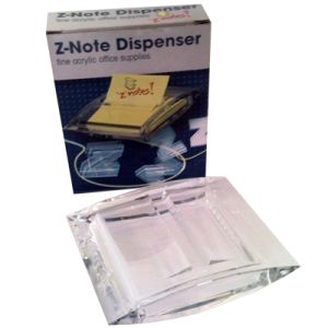 Dévidoir pour notes repositionnables Z-Notes Transparent 75x75