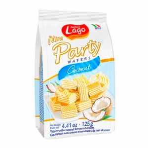 Lot de 12 Paquets de Biscuits Mini Party Gaufrettes au NOIX DE COCO 125 ...