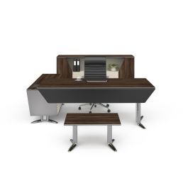 Pack de bureau Exécutif BOSS : Bureau 200 cm + Retour + Table basse ...