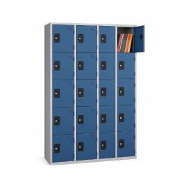 Bloc de vestiaire à 4 cornières de 16 cases fermeture std Dim H 198*120 ...