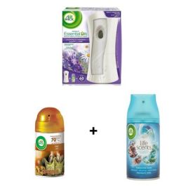 Desodorisants Airwick Freshmatic Auto Spray plus 3 recharge plus 2 piles
