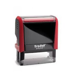 Cachet Personnalisable TRODAT 4913 format empreinte 58 mm x 22 mm 5 lignes