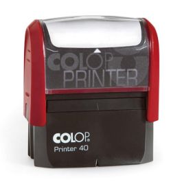 Cachet personnalisable COLOP Printer 40 format empreinte 23 mm x 59mm 6 ...