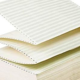 Paquet de 1000 papier listings vierges 80 colonnes 1 exemplaire