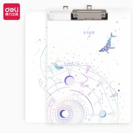 Porte Bloc Note Simple Deli 72603 A4 Transparent ASSORTIS