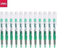 Boite de 12 SURLIGNEURS DELI U35450 Vert