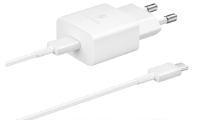 Chargeur Samsung ultra rapide 25W - Avec câble USB type-C vers type-C ...