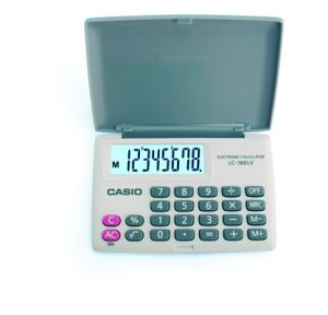 Calculatrice portable Casio 8 digits Coul Beige