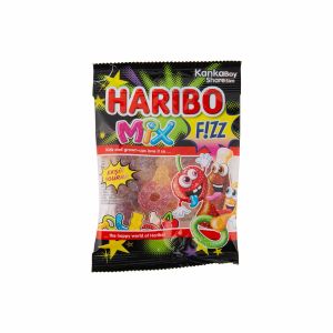 Lot de 24 Sachets de Bonbons Haribo Fizz Mix 70 g