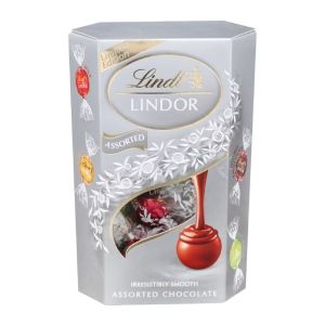 Lot de 8 Boites de chocolat Assortis SILVER Lindt Lindor 200 g